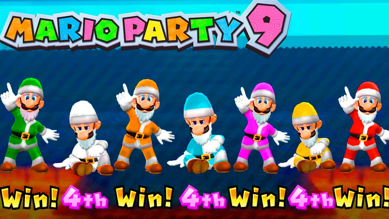 Mario Party 9 Mod Step It Up - All Luigi (Master Difficulty) #MarioGame ...
