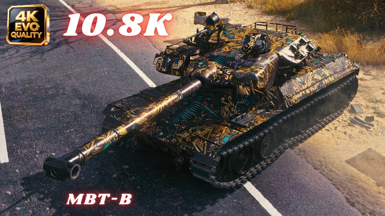 MBT-B 10.8K Damage 7 Kills World of Tanks | WOT - YouTube