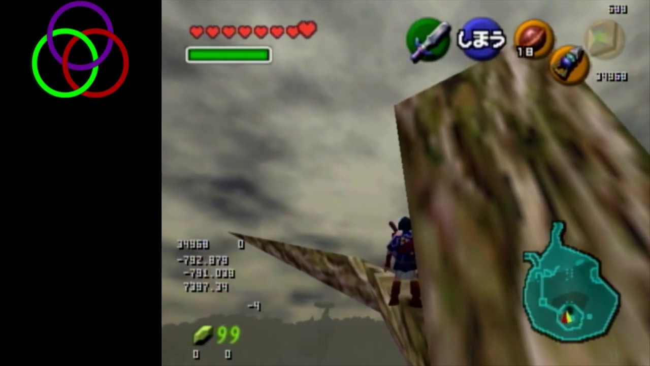 Lake Hylia Tree Skulltula Swordless Hookshot Only - YouTube