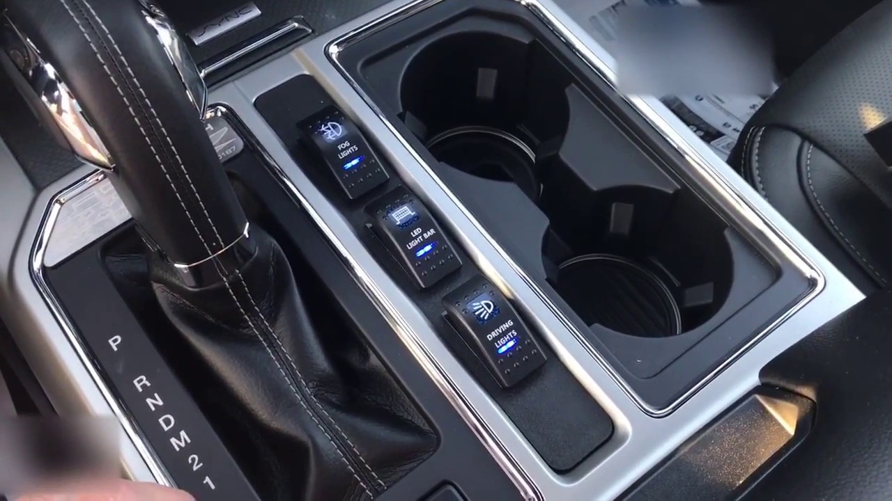 2015+ f-150 production switch panels - YouTube