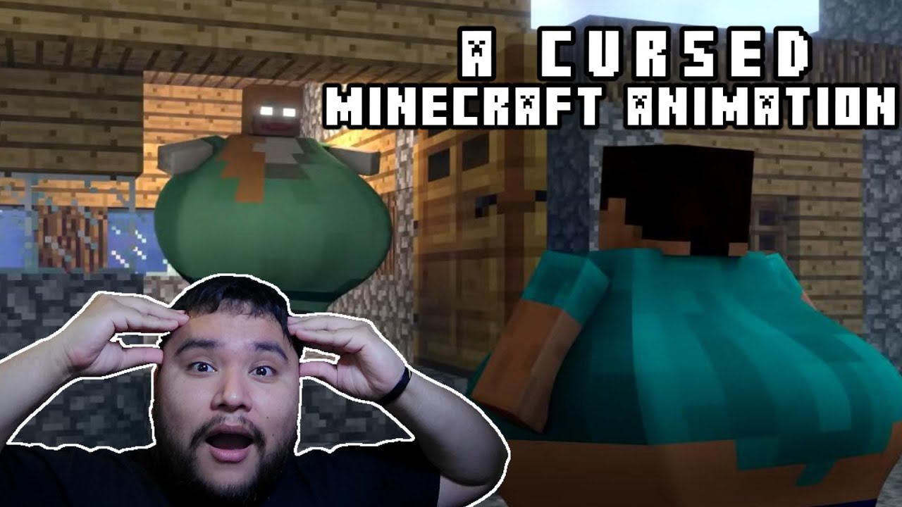 I Found Minecrafts MOST CURSED ANIMATION - REACTION VIDEO - YouTube