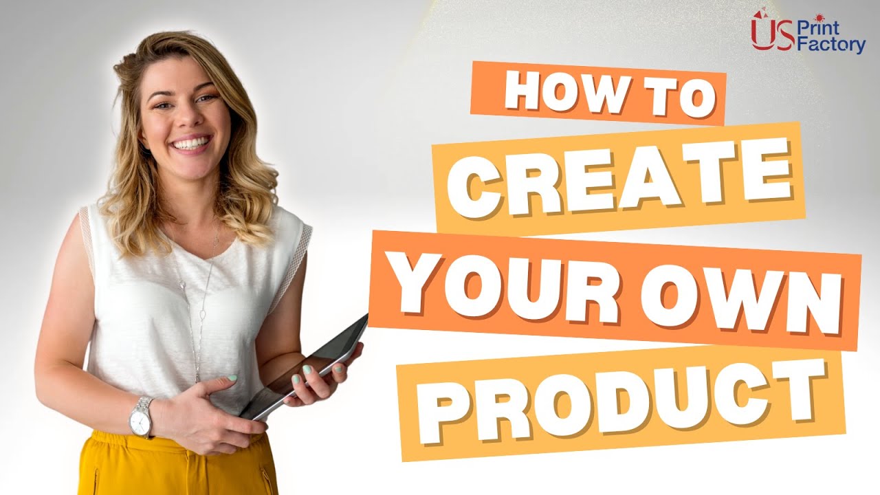 How to Create A Product with US Print Factory - YouTube