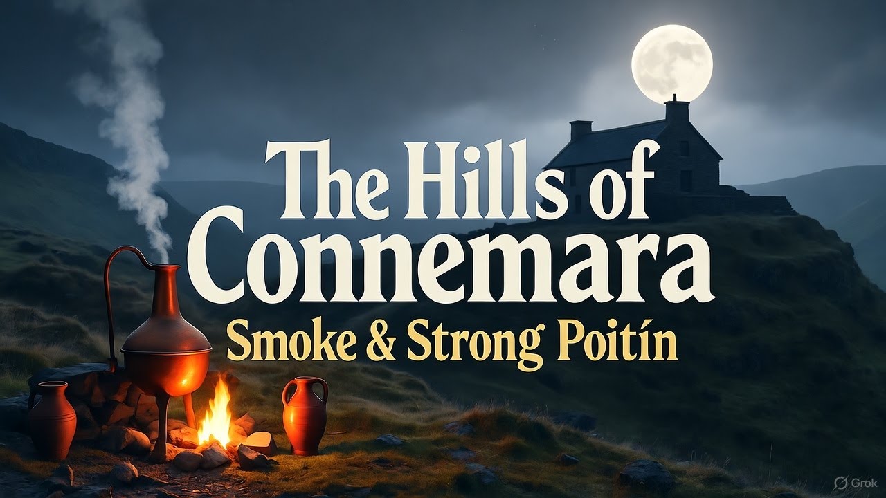 The Hills of Connemara | Traditional Irish Drinking Song (Poitín Ballad)