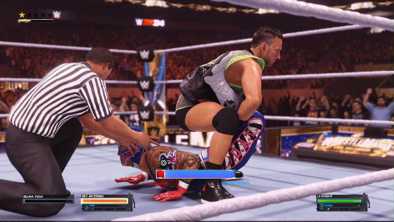 WWE 2K24 Wm39 part 1 - YouTube