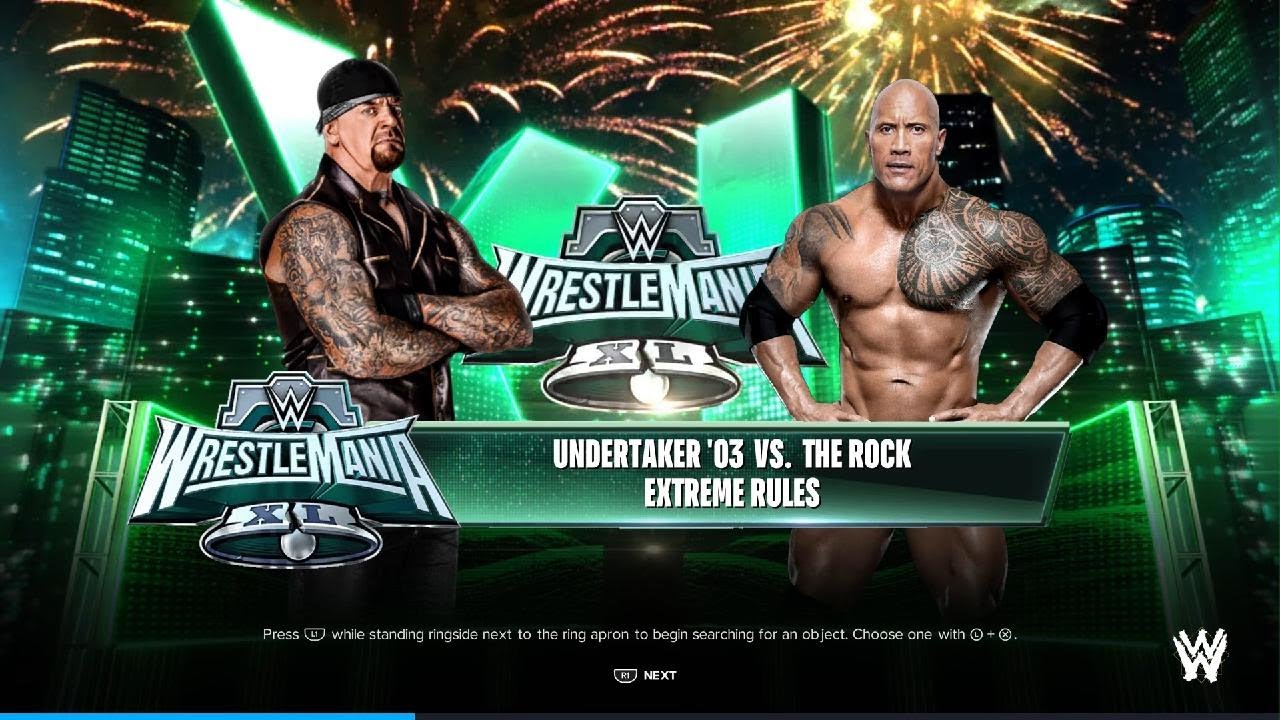 Undertaker vs. The Final Boss | Wrestlemania XL Extreme rules | WWE ...