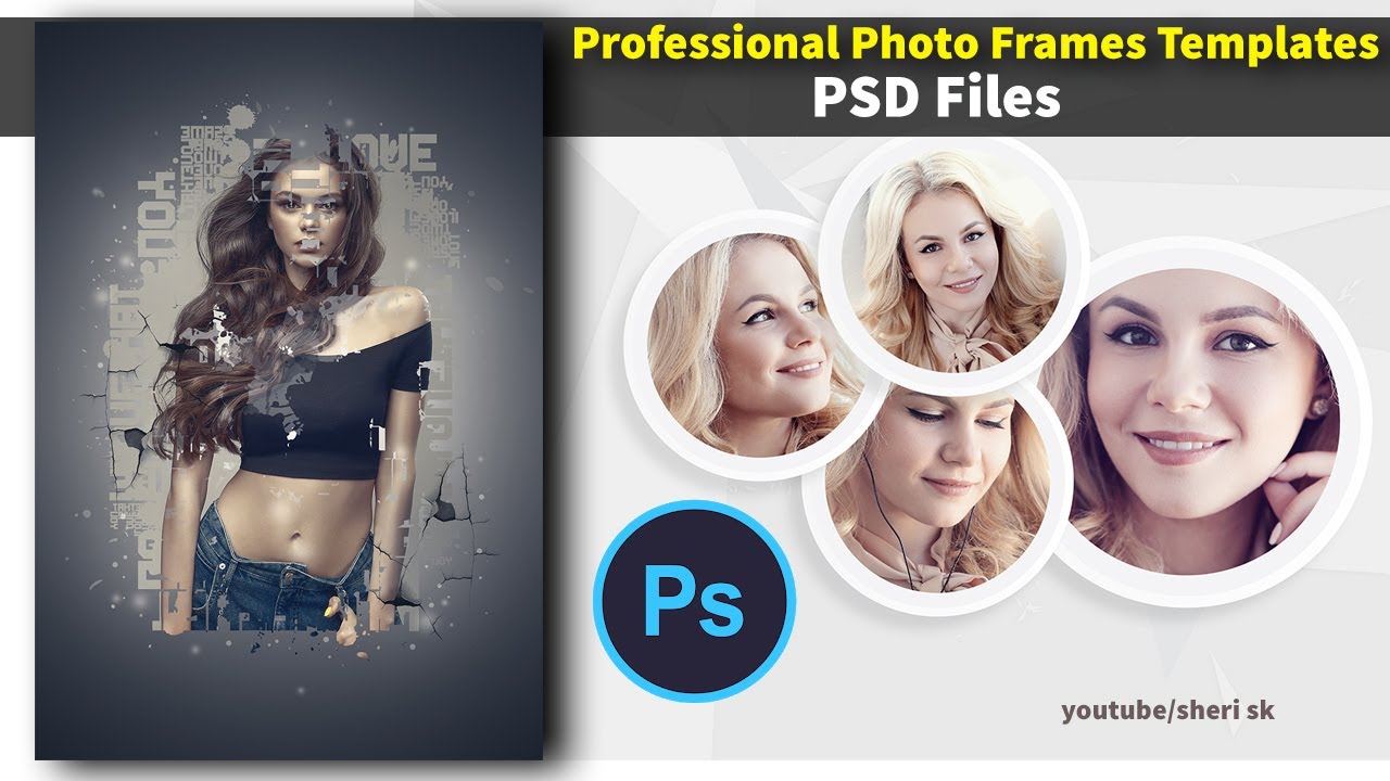 Professional Photo Frames Templates Download In PSD Files |English ...
