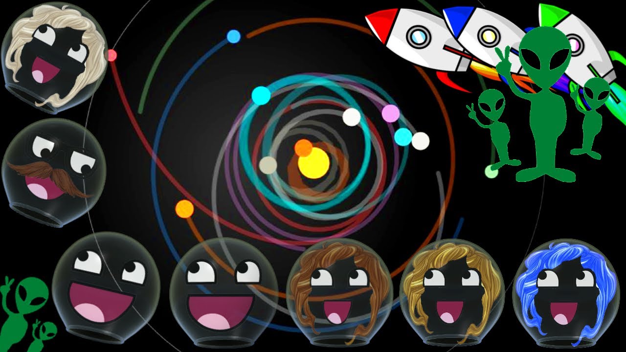 Krasavci hrají Super Planet Crash! Postavte si vlastní hvězdnou ...