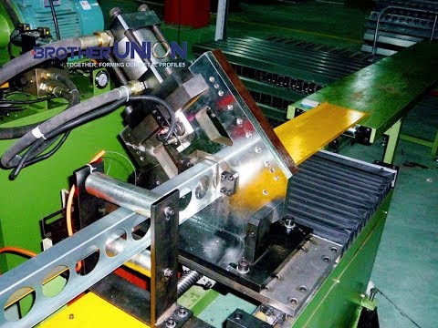 Roll Forming Machine for Solar Collector Framing System - YouTube