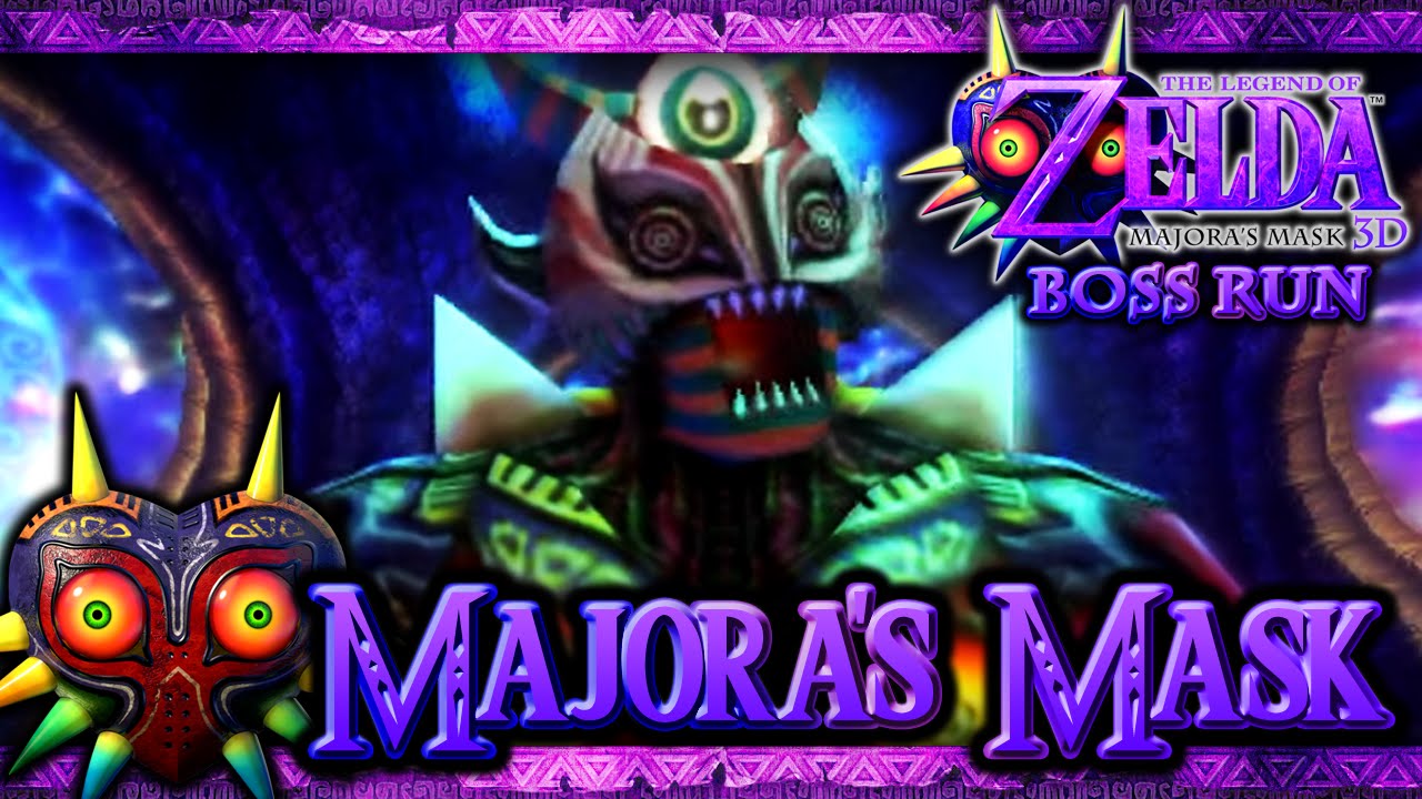 The Legend of Zelda: Majora's Mask 3D Boss Run - FINAL Boss - Majora's ...