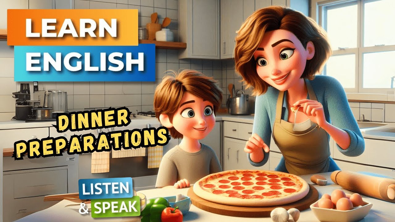 A Week of Dinner Preparations | English Stories | English Listening ...