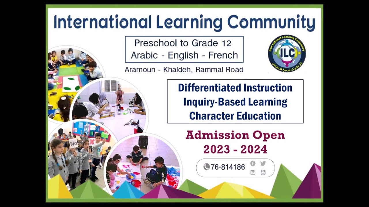 Student Registrations Open for Scholastic Year 2023-2024 @ ILC ...