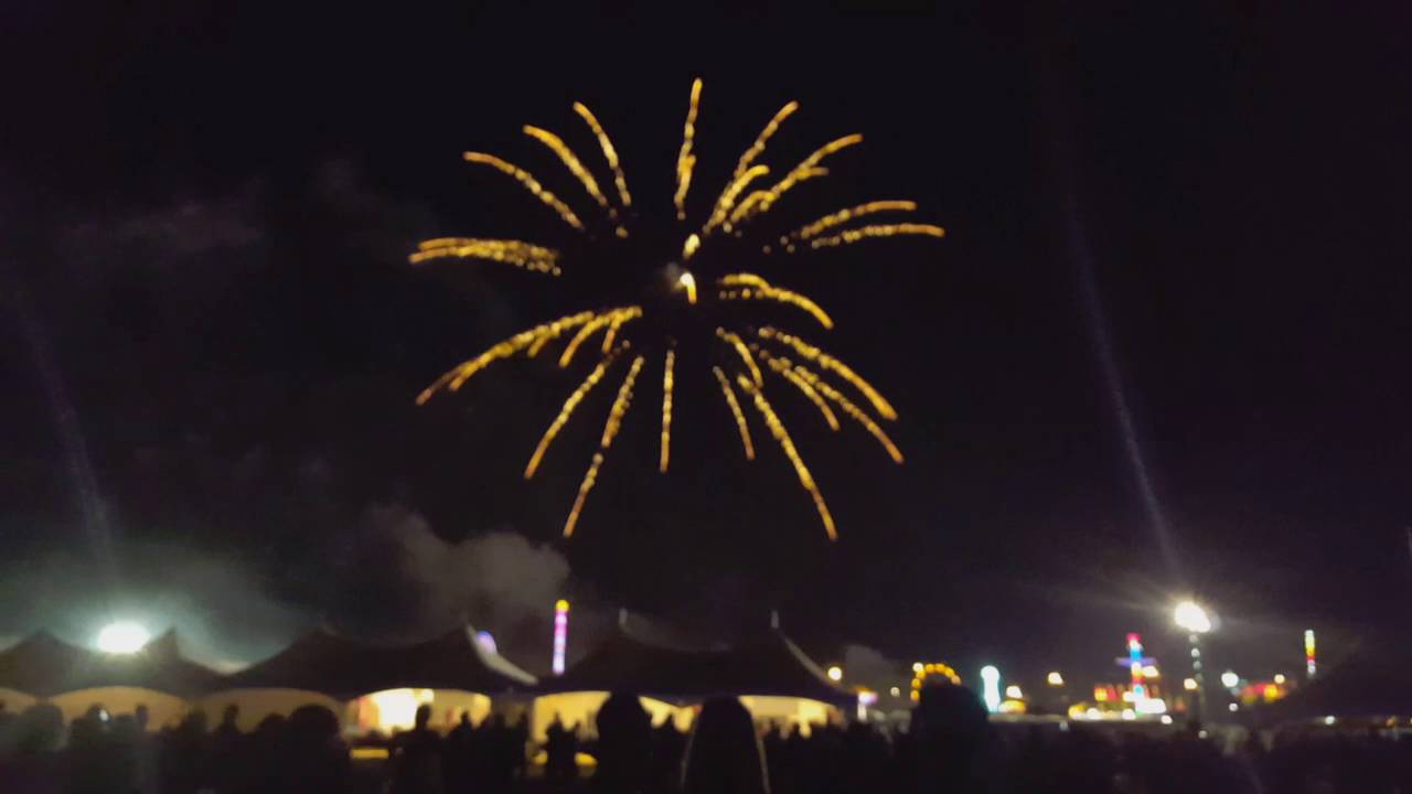 K Days Edmonton fireworks July 28 2016 - YouTube