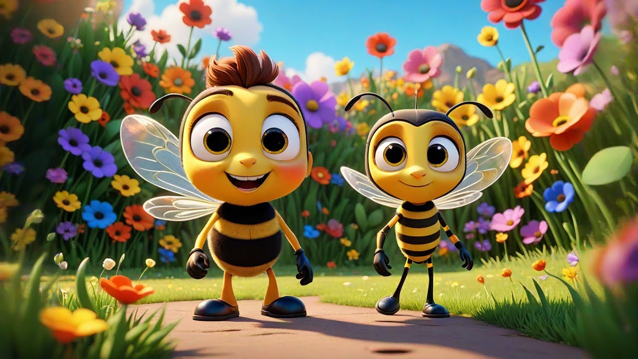 Buzzy Bee Buzz Buzz Buzz — Honeycomb Song! | Fun Bee Song for Kids ...