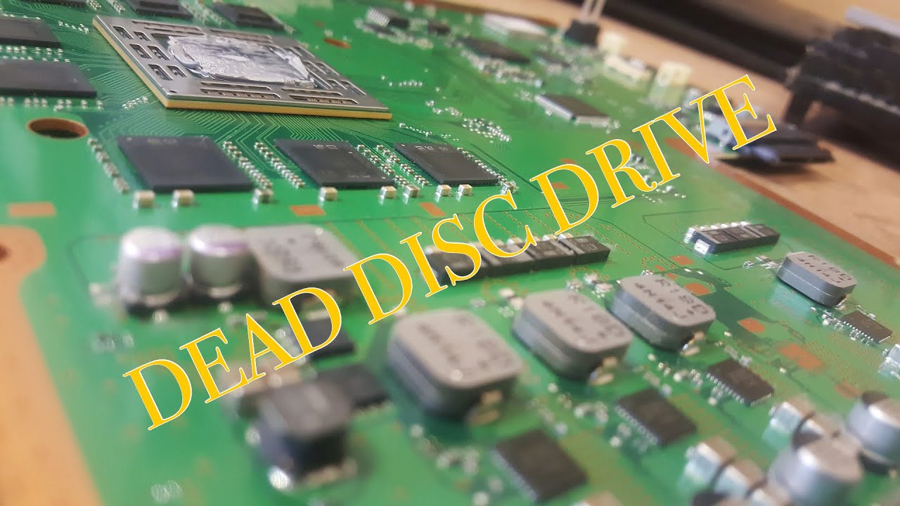 How to Fix Dead PS4 Disc Drive - YouTube