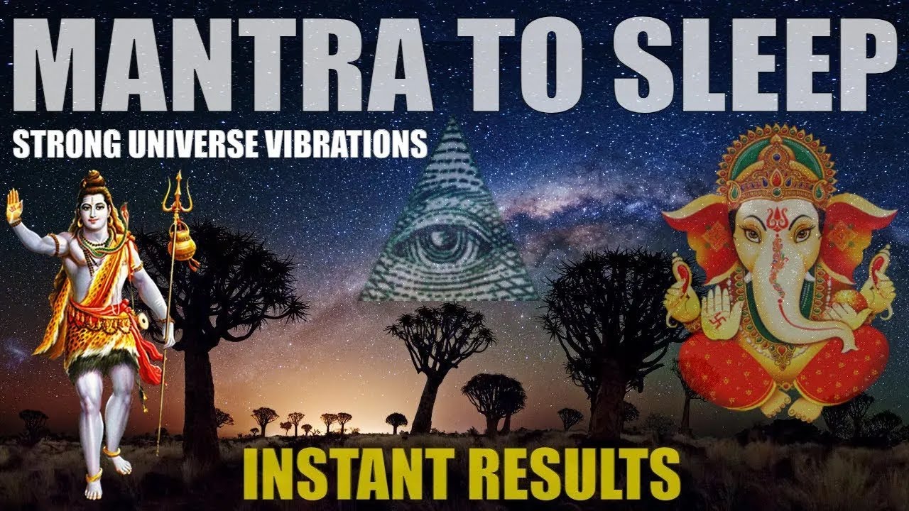 MANTRA TO SLEEP 🙏 Powerful Mantra for Good Sleep 🙏 Bedtime mantra - YouTube