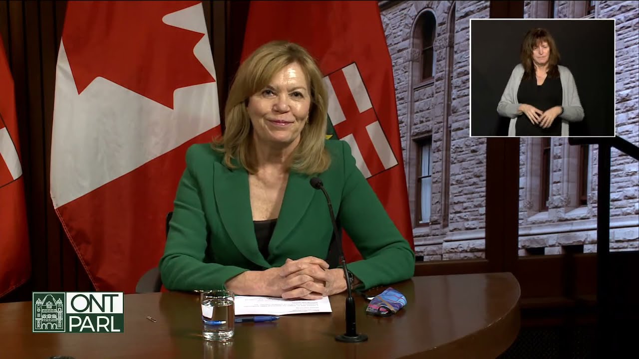 Deputy Premier Christine Elliott to make an announcement (Apr 28th ...