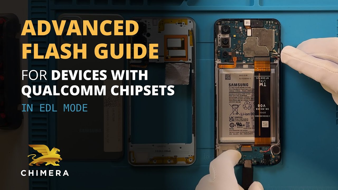 Qualcomm Advanced Flash in EDL mode with ChimeraTool - YouTube