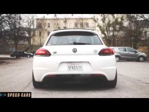 Speed Cars - Volkswagen Scirocco Drift and Burnout ( AMAZING SOUND )