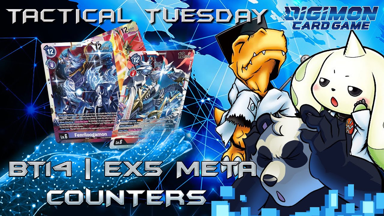 Digimon TCG | Tactical Tuesday | Episode 62: BT14 & EX5 Meta COUNTERS ...