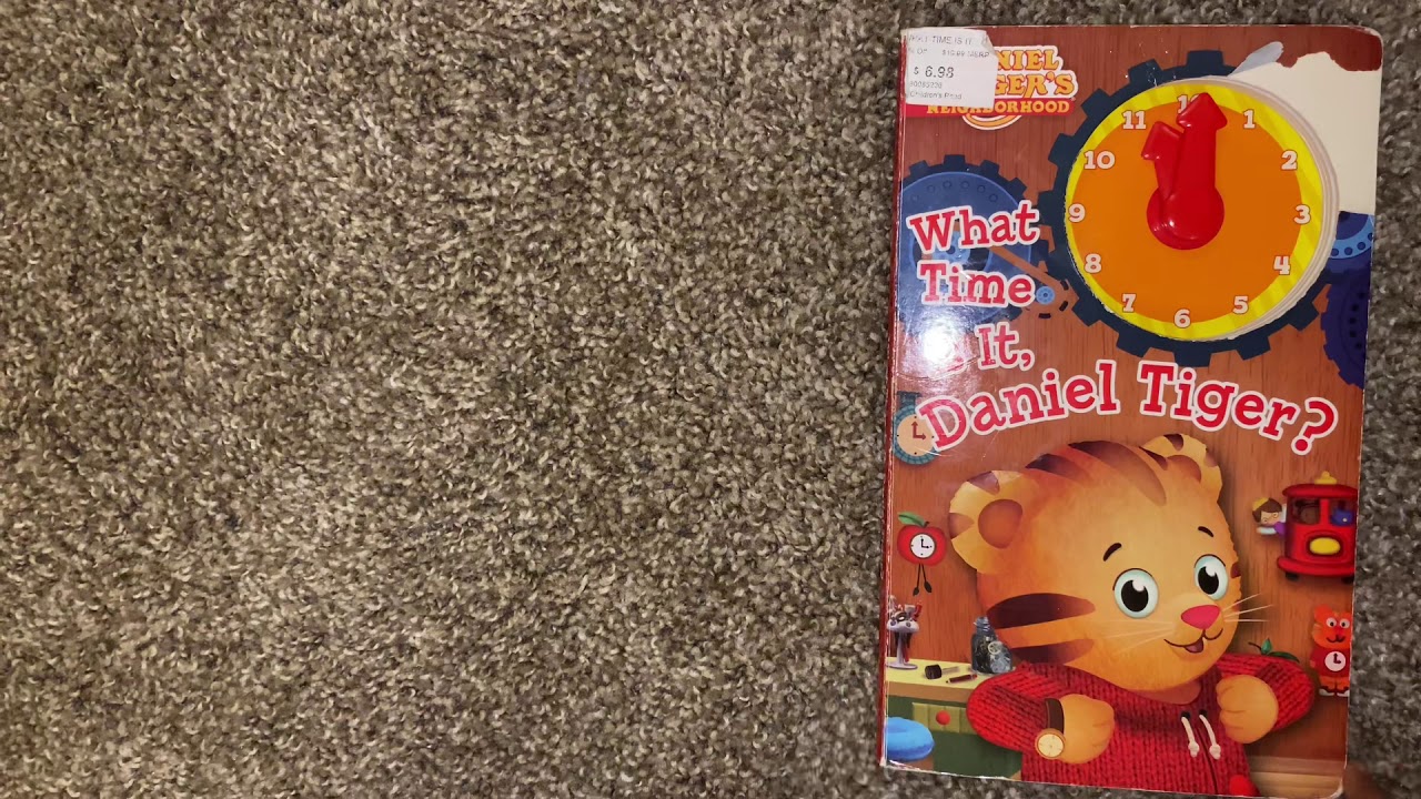What time is it, Daniel Tiger? - YouTube