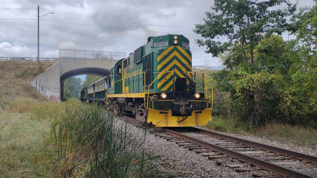 The best railfan trip on the Buffalo Southern railroad 5010 Rs11 with ...