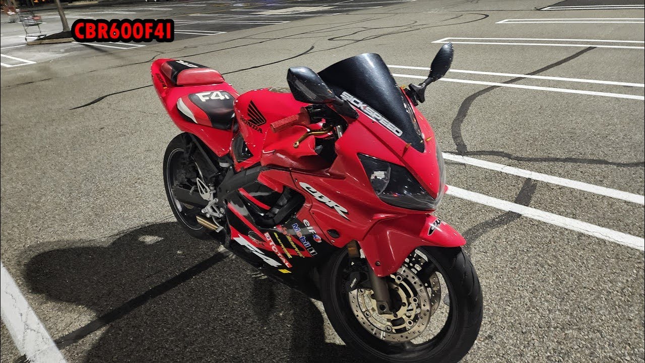 CBR600 F4I MY FIRST BIKE! FIRST RIDE!POV - YouTube