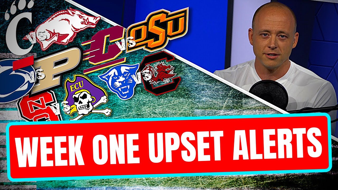 Josh Pate On Upset Alerts In Week One (Late Kick Cut) - YouTube