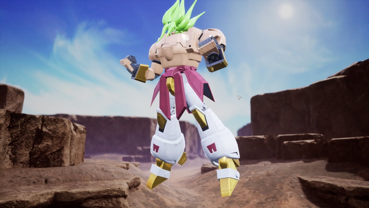 When mechs go Dragon Ball - Fun with Broly in Gundam Breaker 4 - YouTube