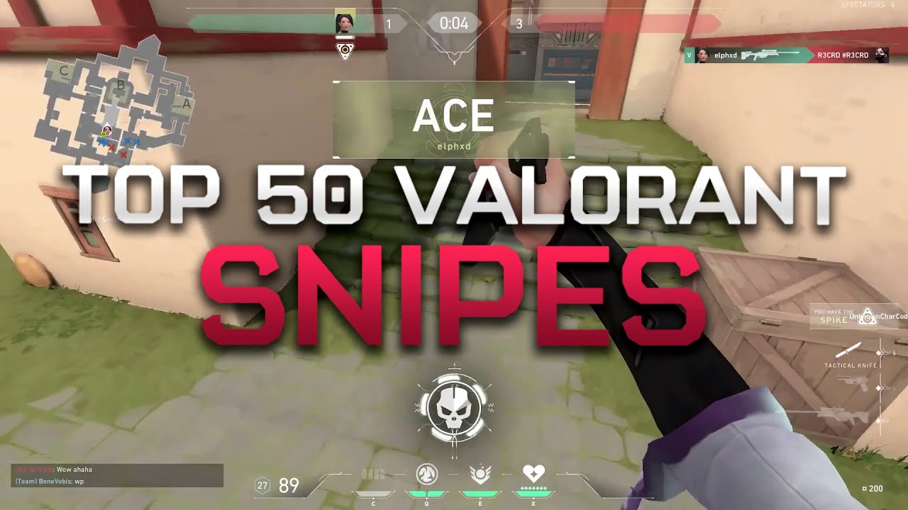 Top 50 Best Valorant Sniper Kills! (VALORANT SNIPER MONTAGE) - YouTube