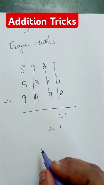 @#addition tricks - YouTube