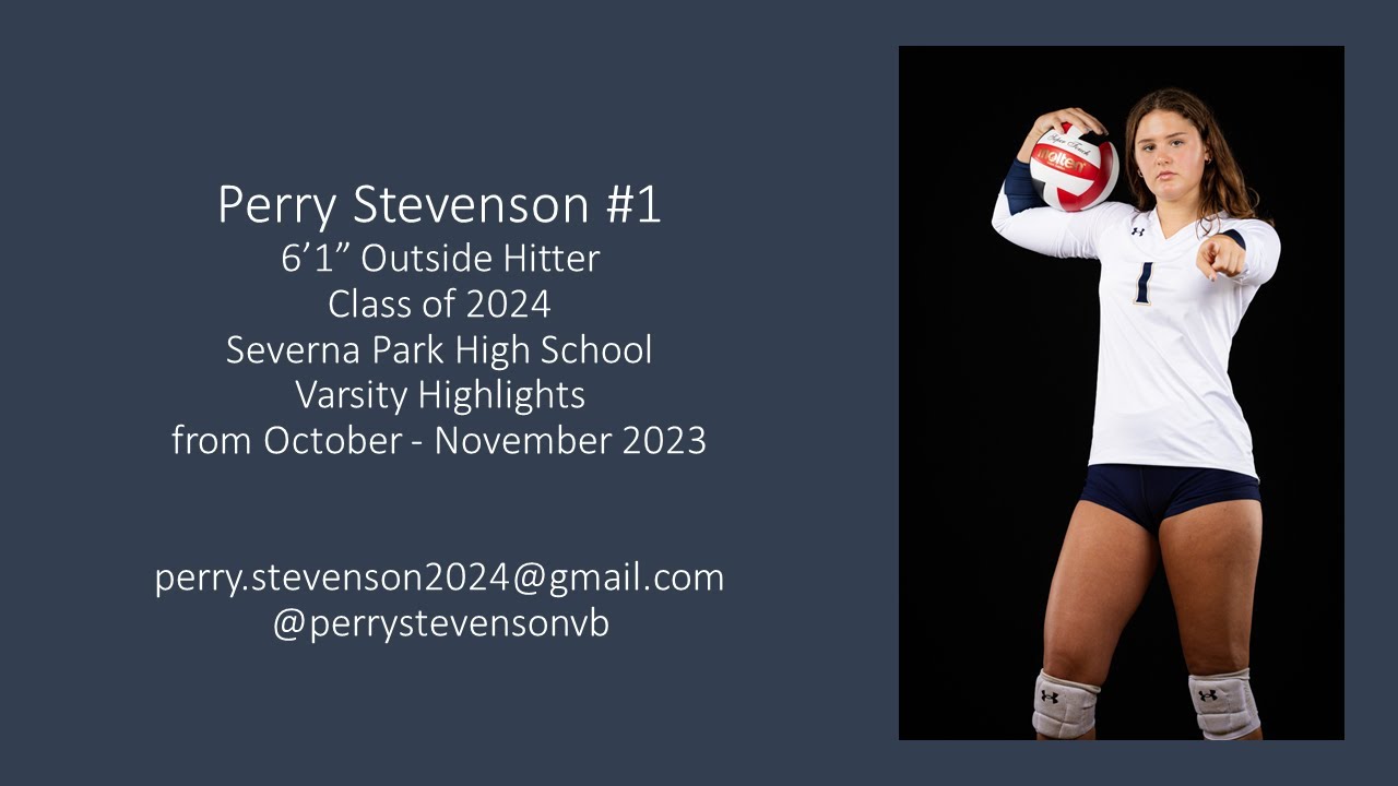 Perry Stevenson - Class of 2024 - 6'1" Outside Hitter. SPHS Varsity ...