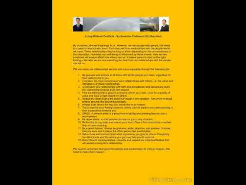 welcome to Emeritus Professor (Dr) Gary Goh YouTube channel - YouTube