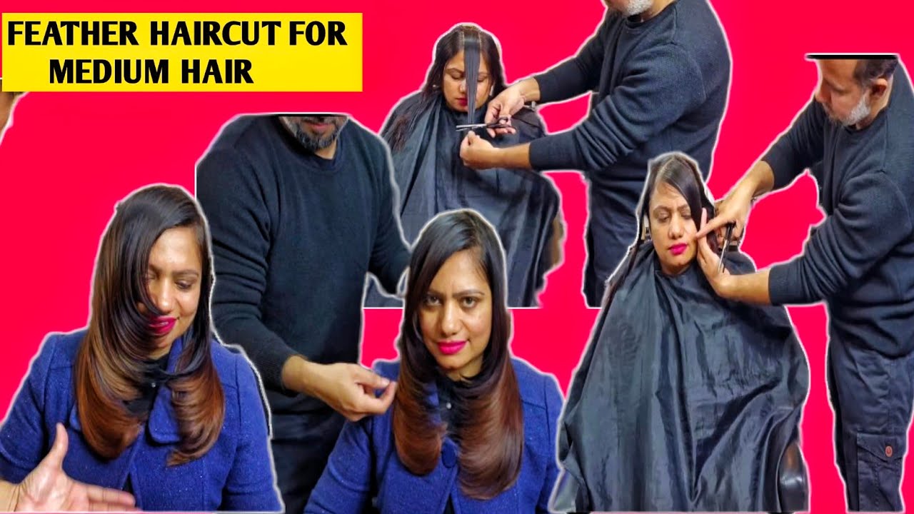 How To Feather Haircut Proper Guide | Tutorial |Easy Way @thesonusalon ...