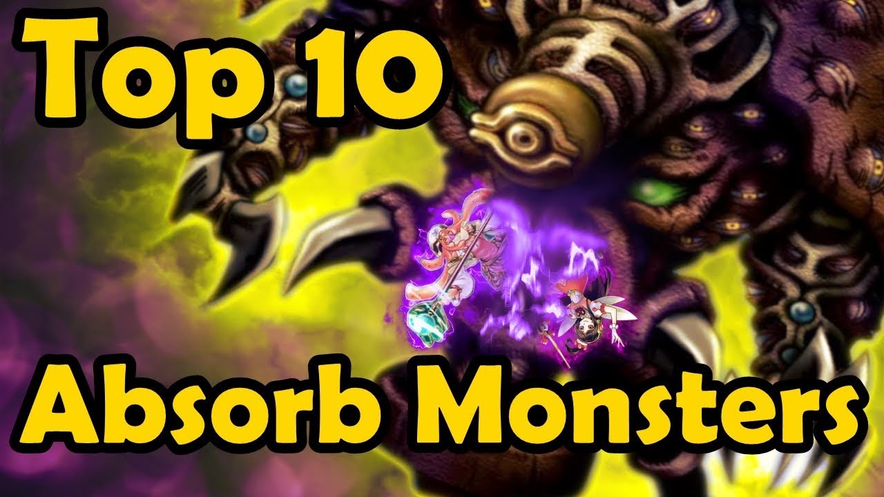 Top 10 Cards That Absorb Monsters in YuGiOh - YouTube