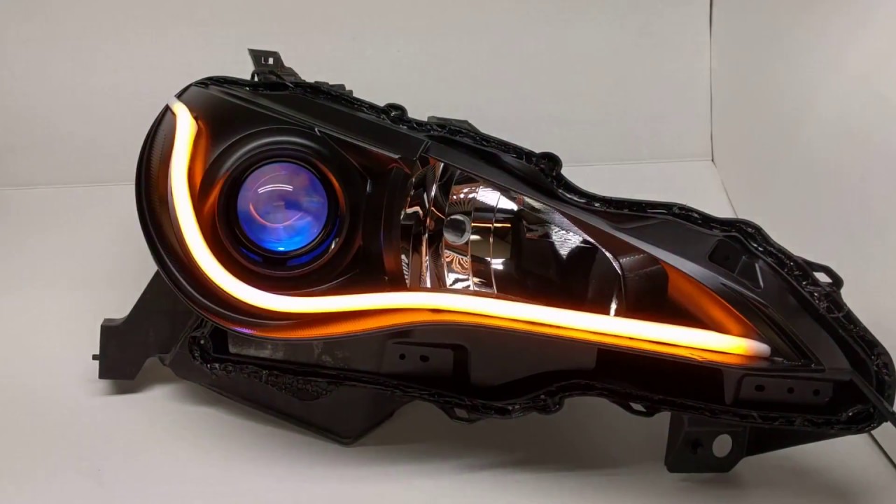 [Gtaretrofits.com] Scion Frs Sequential Switchback Headlights. - YouTube