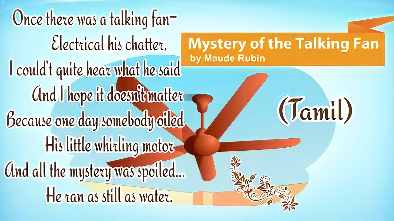 Mystery of the Talking fan | maude rubin | class 7 |@Kidsworldmathi ...