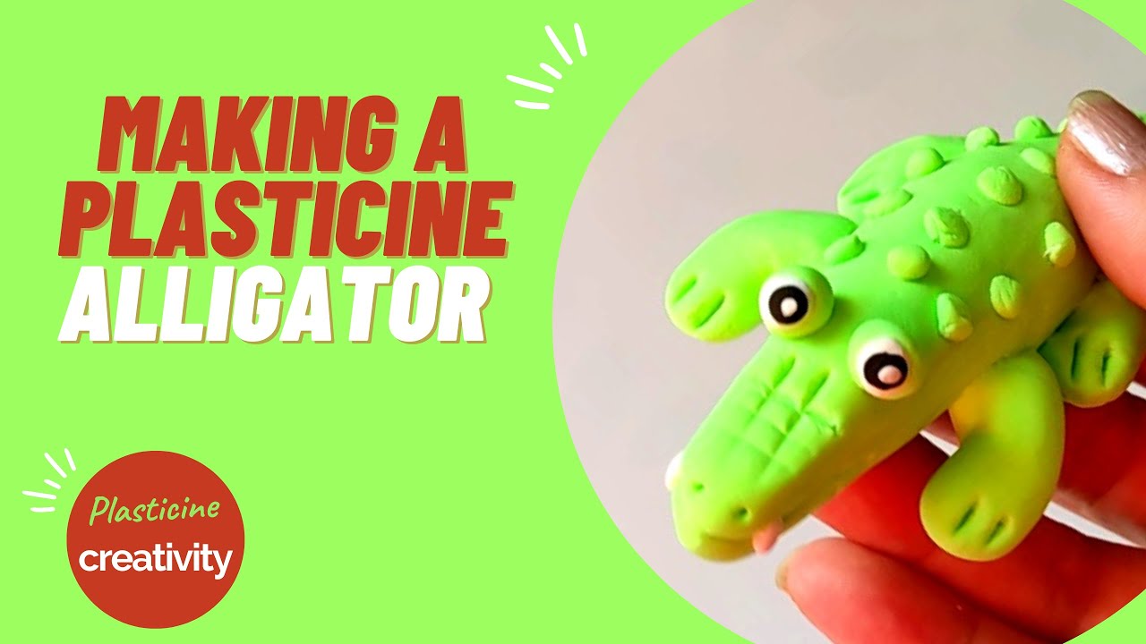 How to make a plasticine alligator - YouTube