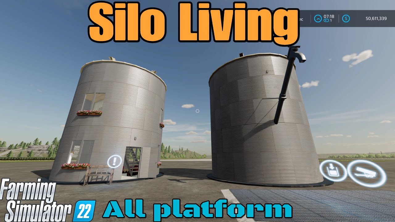 Silo Living / Mod for all platforms on FS22 - YouTube