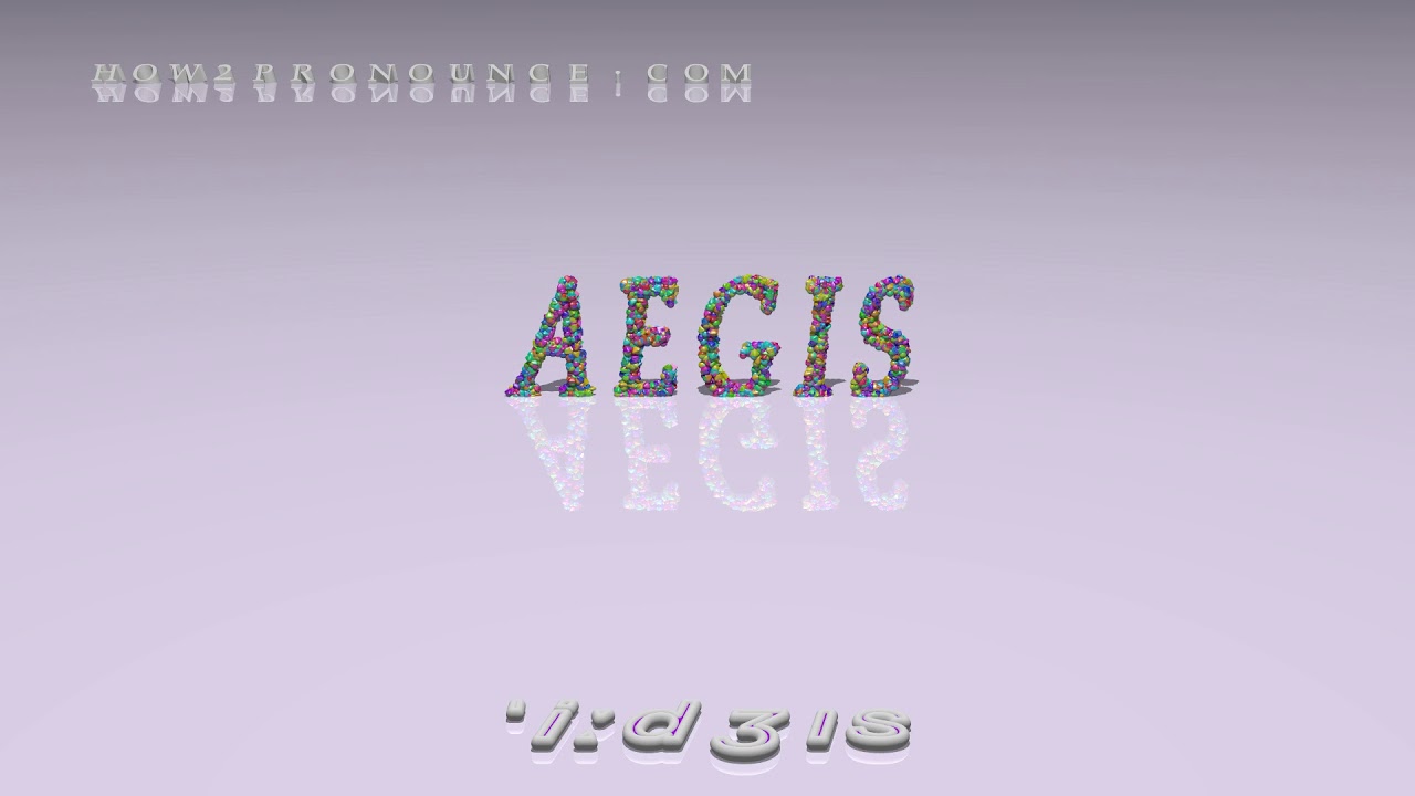 aegis - pronunciation + Examples in sentences and phrases - YouTube