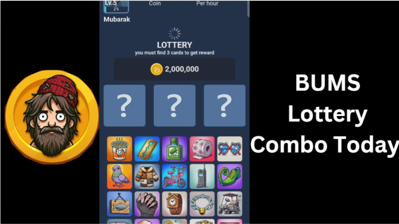 Bums Daily lottery cards 12 October| Bums Today Daily Combo Cards ...