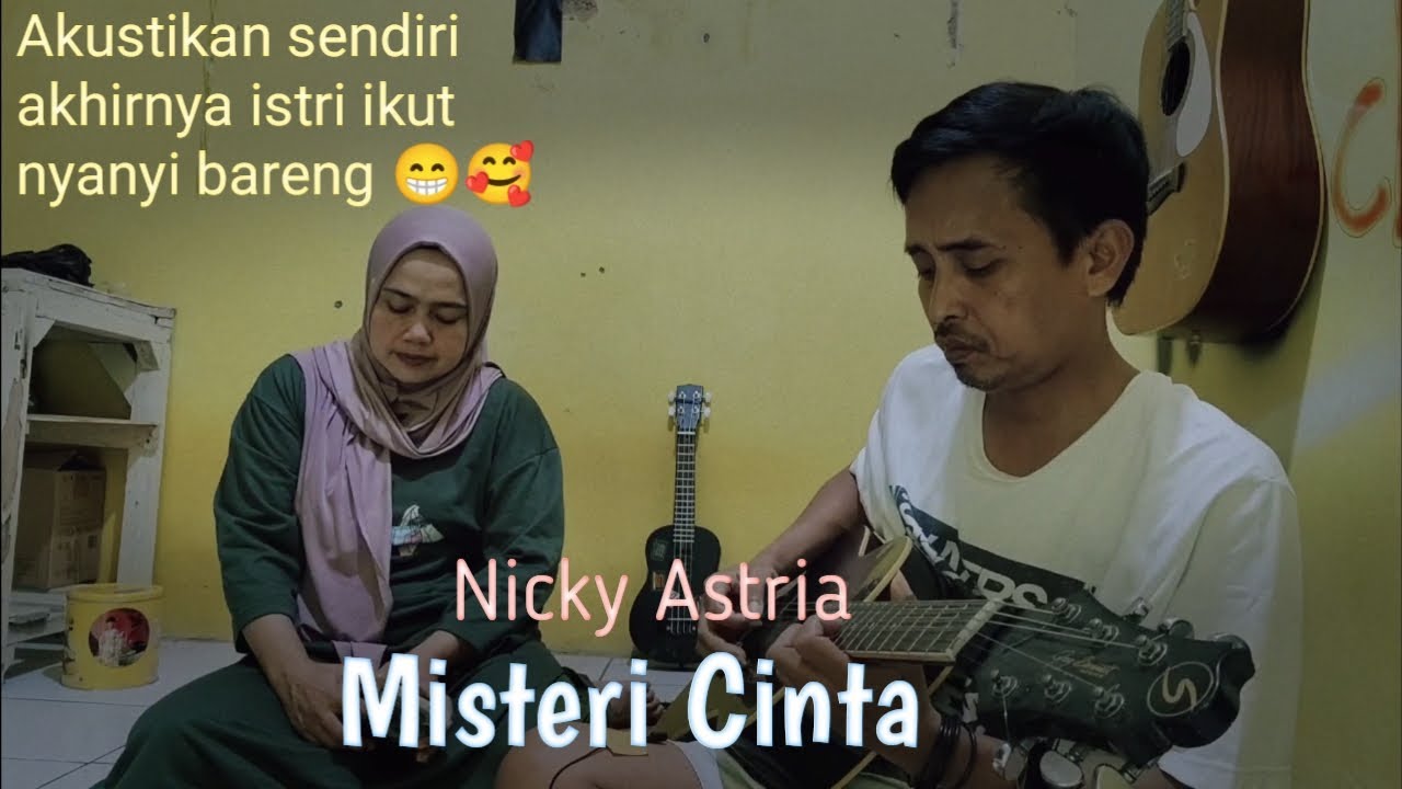 Nicky Astria - Misteri Cinta - Akustikan ( Cover Yudhi ) - YouTube