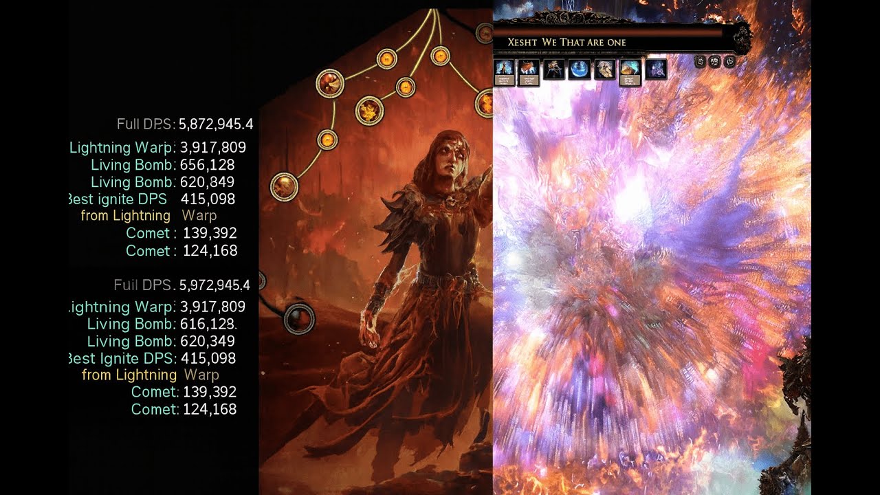 Path of Exile2: Build Showcase- Lightning Warp Comet Demon form - YouTube