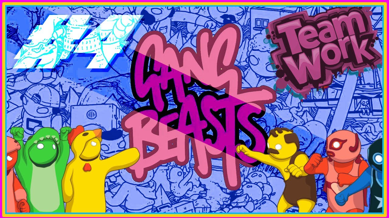 Team Beat Down in Gang Beasts Playthrough - YouTube