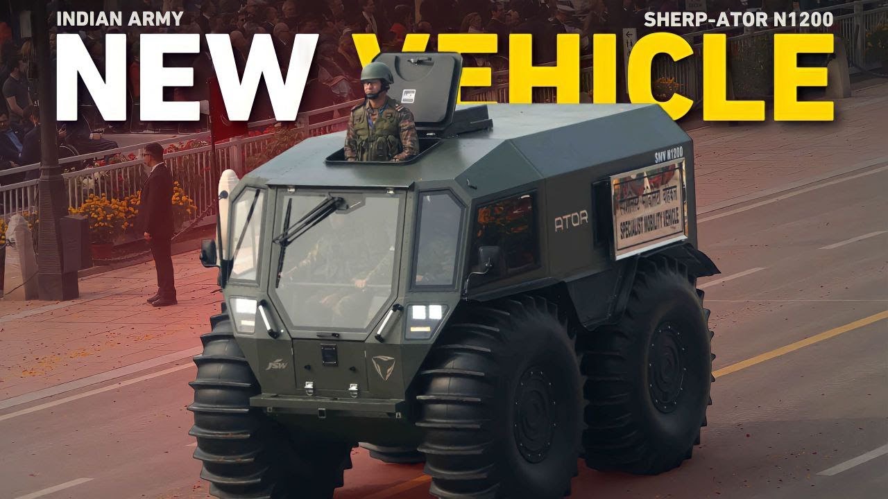 Indian Army's All New Beast : SHERP-ATOR N1200 - YouTube