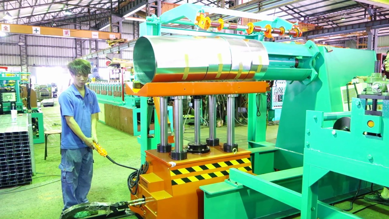 YS-700B Slitting&Sheaing Machine | Slitting & Shearing Roll Forming ...