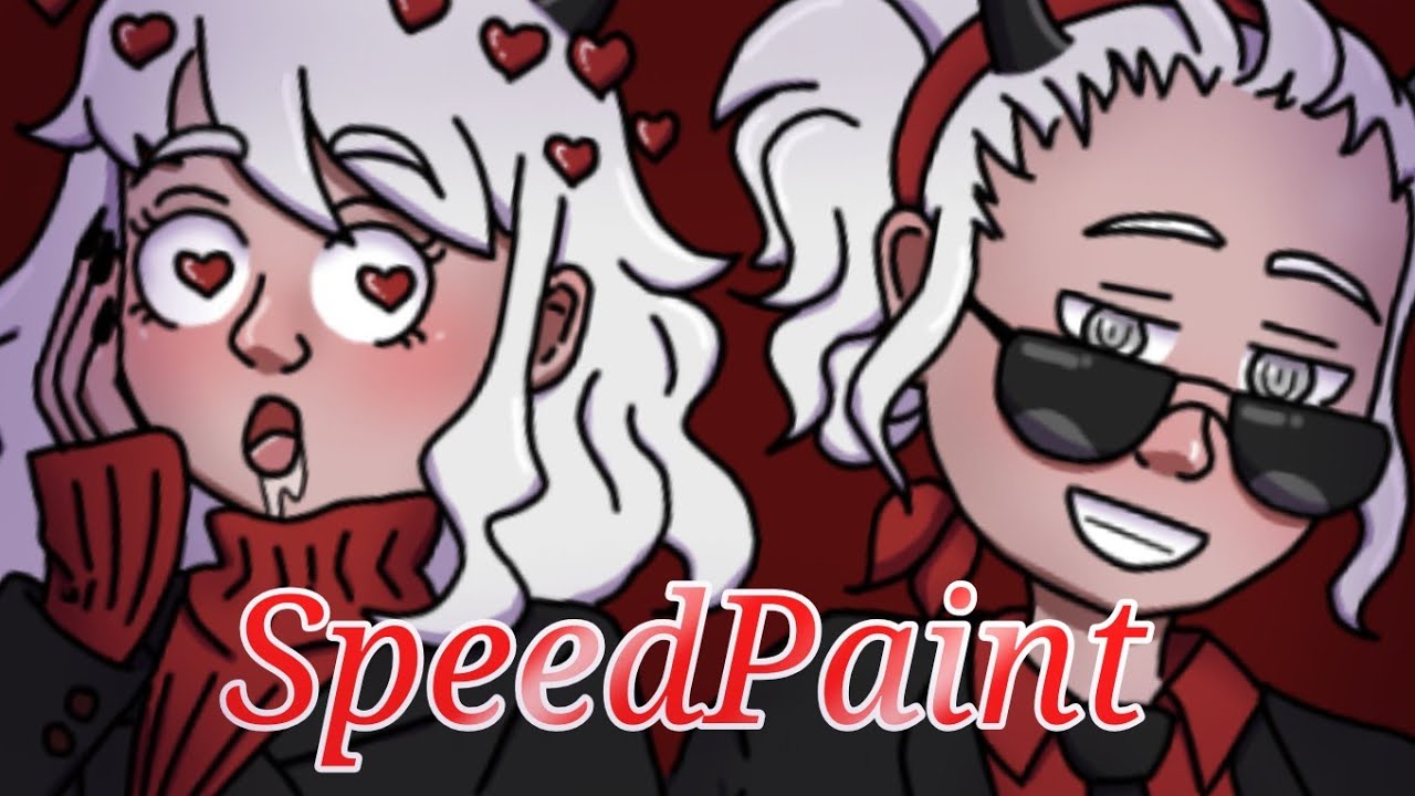[SPEEDPAINT] HELLTAKER - MODEUS AND JUSTICE - YouTube