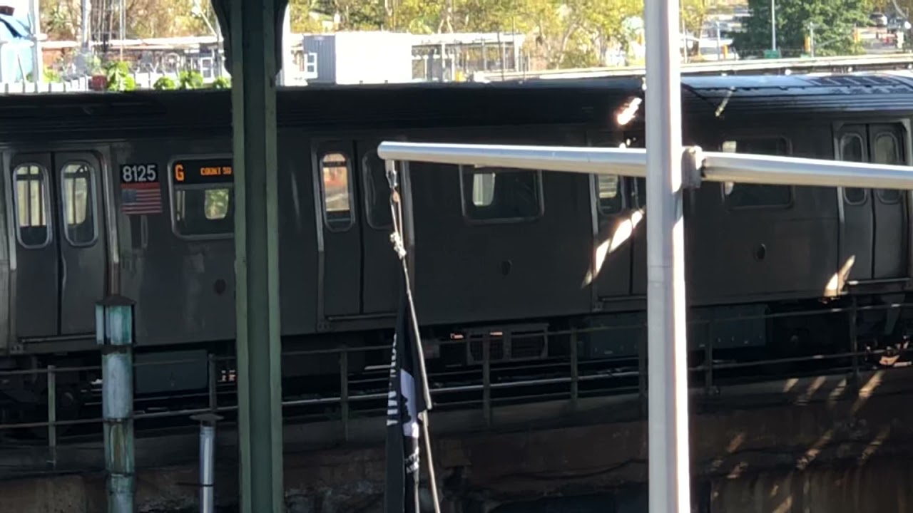 R143 G train display - YouTube