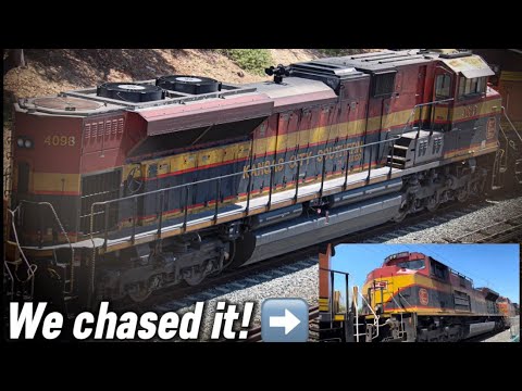 Early morning specials! Railfanning at El Paseo road and chasing the XH-BARSDG1-26A with KCSM ...