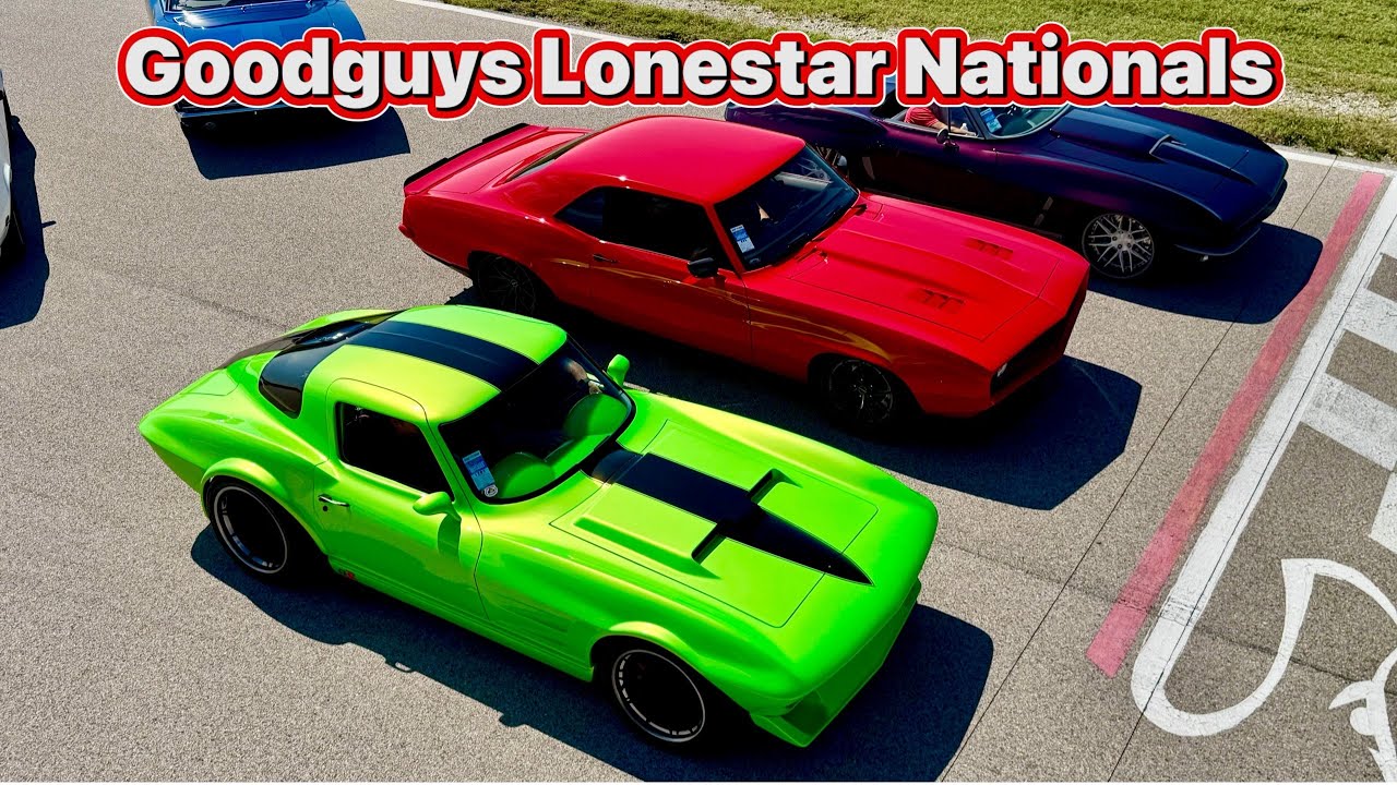 Goodguys Lonestar Nationals 2025 | Muscle Machine of The Year Cruise ...