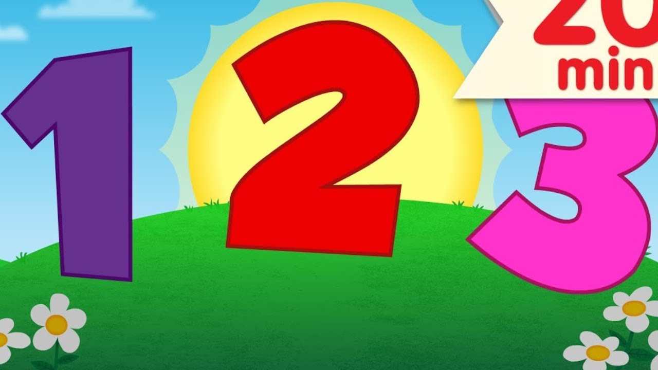 🍭 Learn Numbers and Counting 1 to 10 | Nursery Rhymes | Preschool Kids ...
